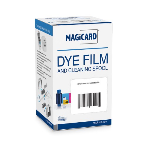Cinta Magicard MA600KO Negro Monocromatico con Overlay - 600 Impresiones