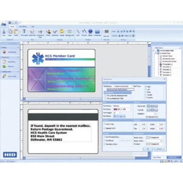 Software Asure ID Express para tarjetas de identificación - 86412