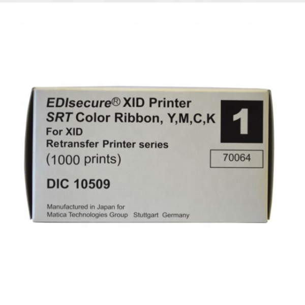 Cinta de color Matica Edisecure- YMCK - 1000 impresiones